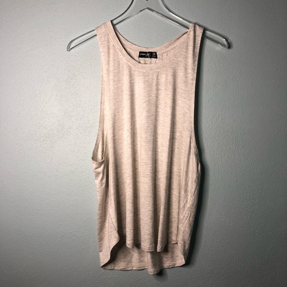 Boutique | Tops | Boutique Soft Gray Muscle Tank | Poshmark